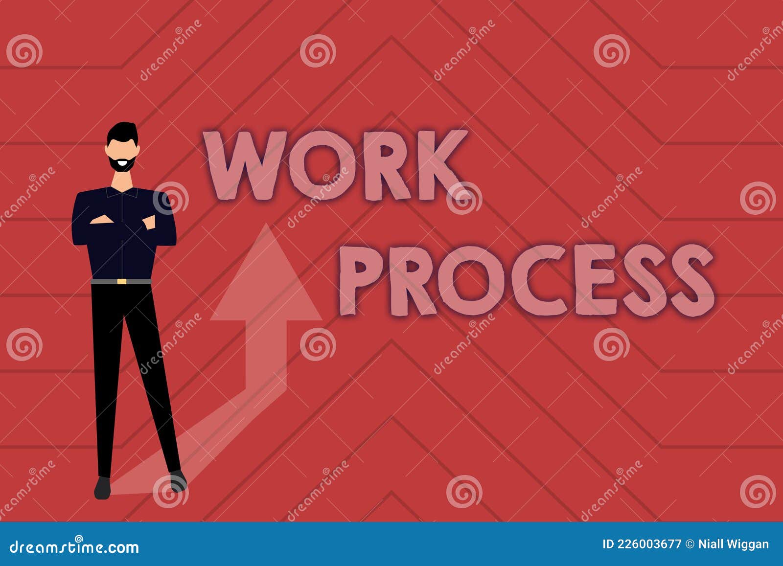 Conceptual Caption Work Process. Word for Standard Procedures How To ...