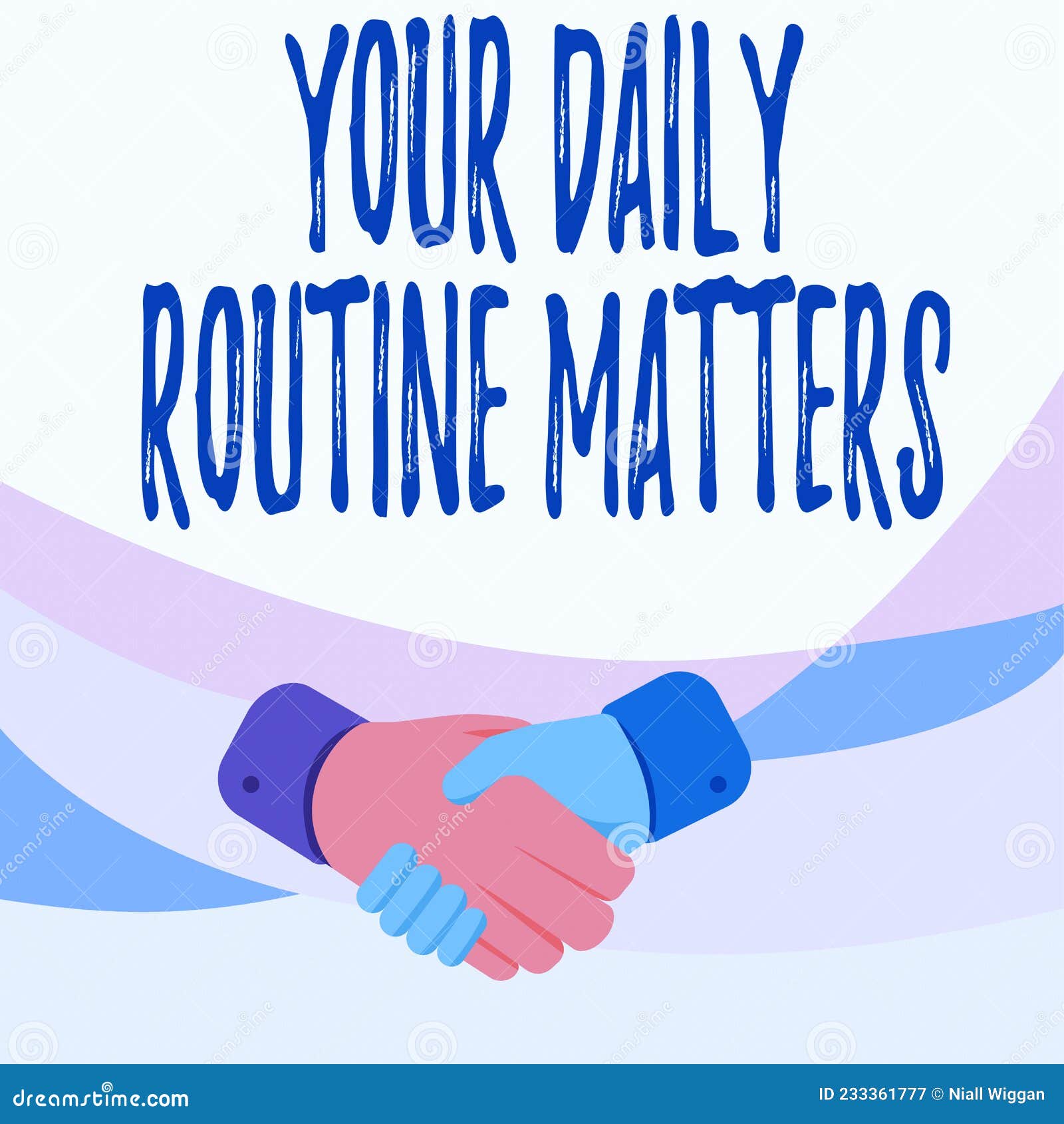 Conceptual Caption Your daily Routine Matters. Concept Meaning Practice ...