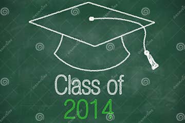 Conceptual Class of 2014 Statement Stock Illustration - Illustration of ...
