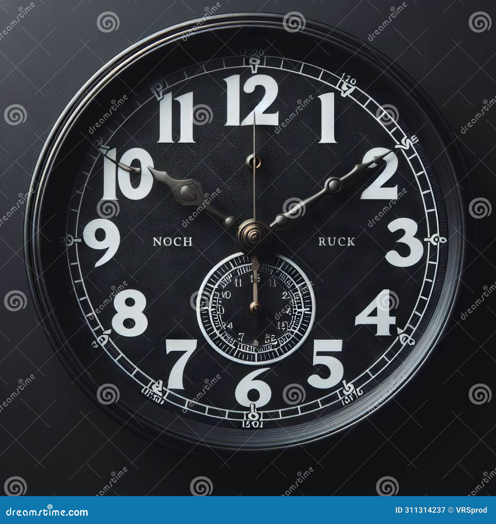 Time s Illusion Clock stock image. Image of infinity - 311314237