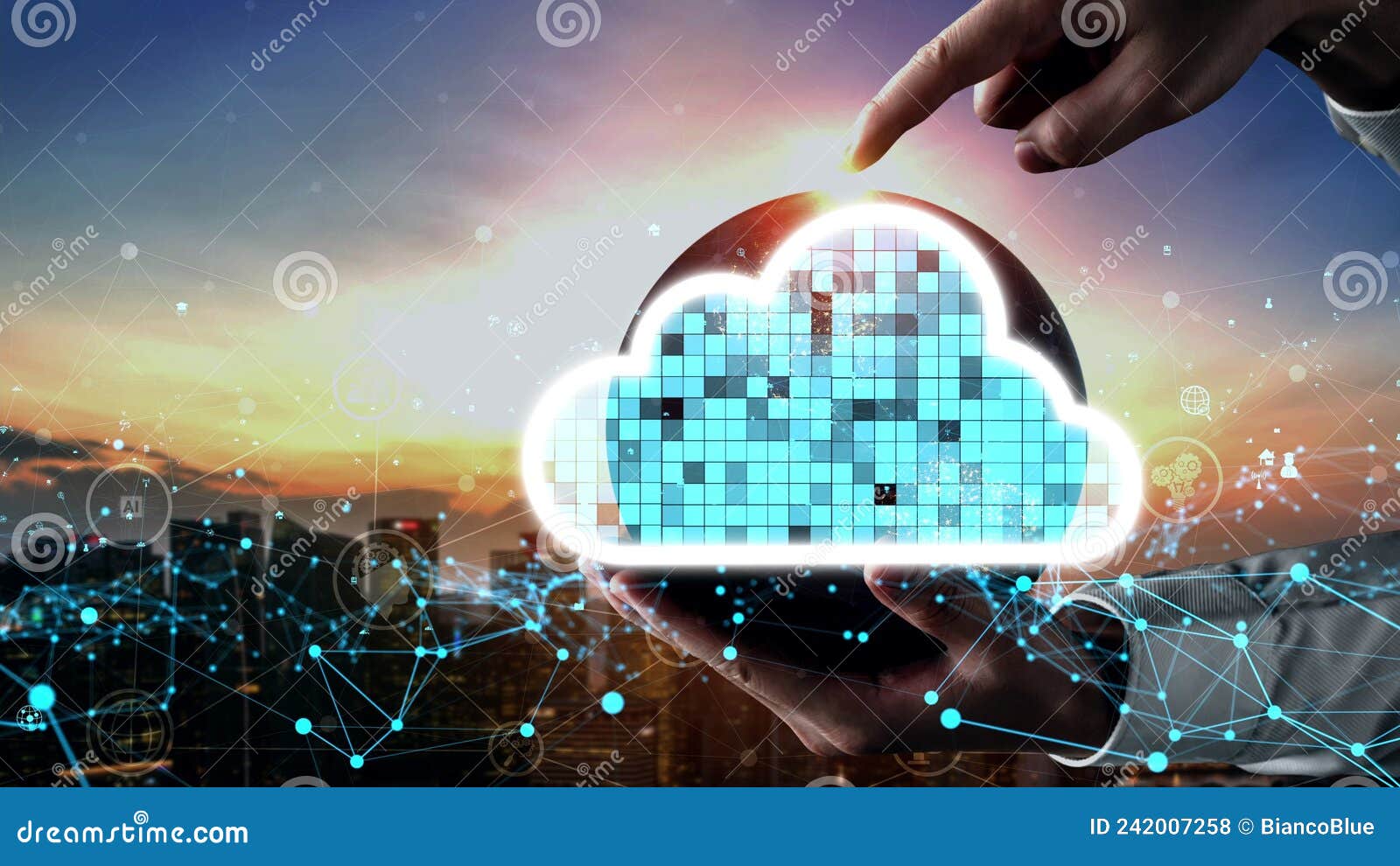 Conceptual Cloud Computing and Data Storage Technology for Future ...