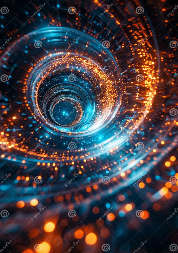 Conceptual Cluster, a Swirling Vortex of Data Streams Merging into a ...