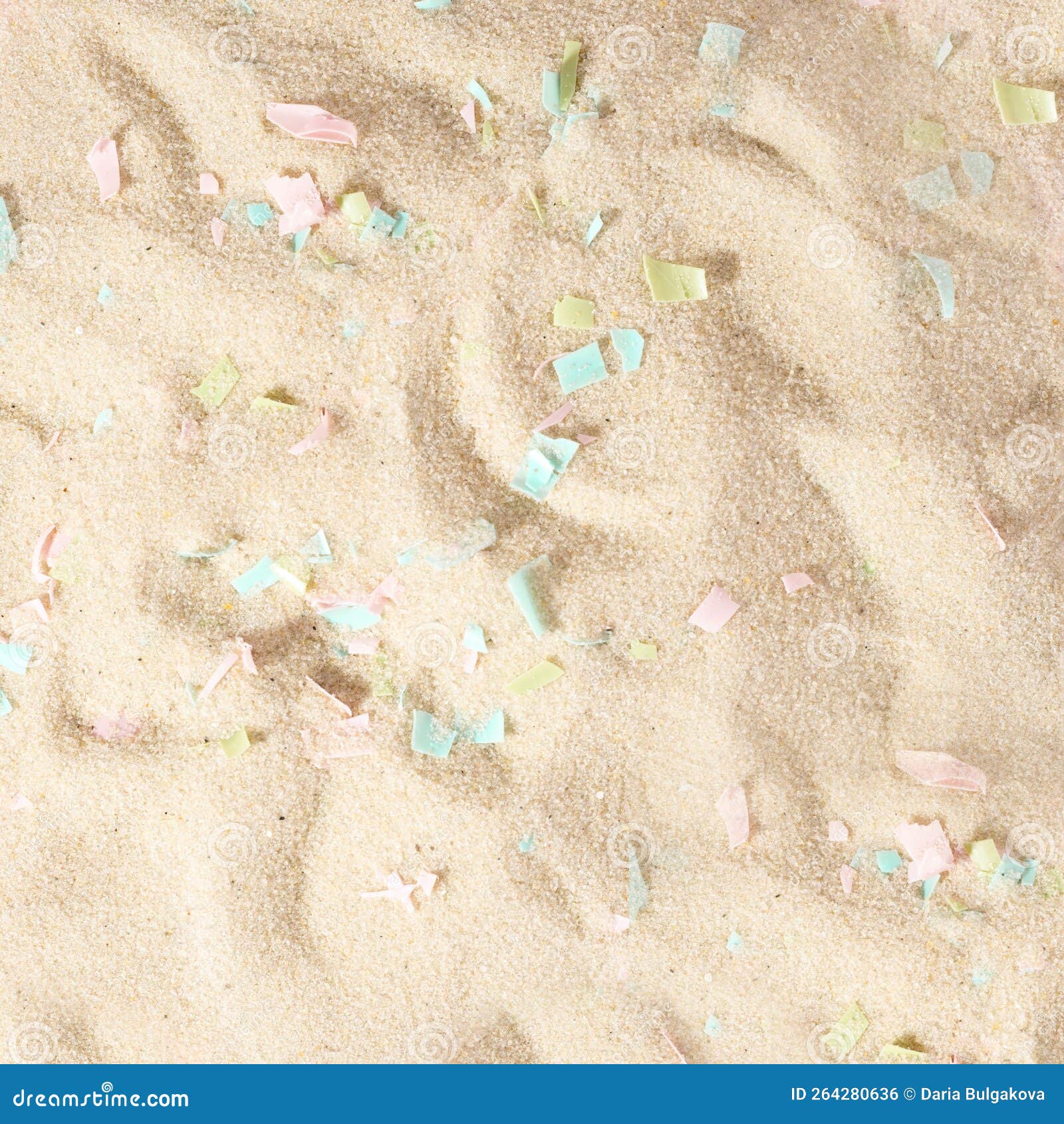 Conceptual Composition of Microplastics and Coastal Sand. the Impact of ...