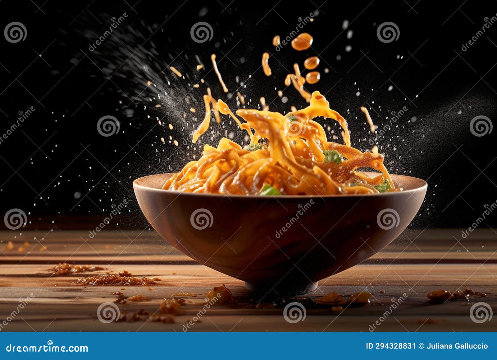Conceptual Culinary Photo Exploring Flavor Explosion Stock Illustration ...