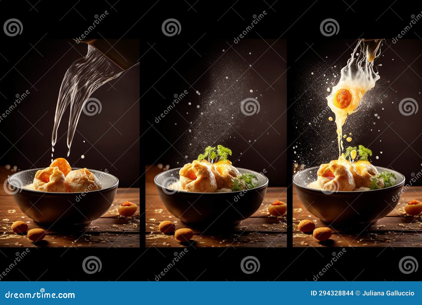 Conceptual Culinary Photo Exploring Flavor Explosion Stock Illustration ...