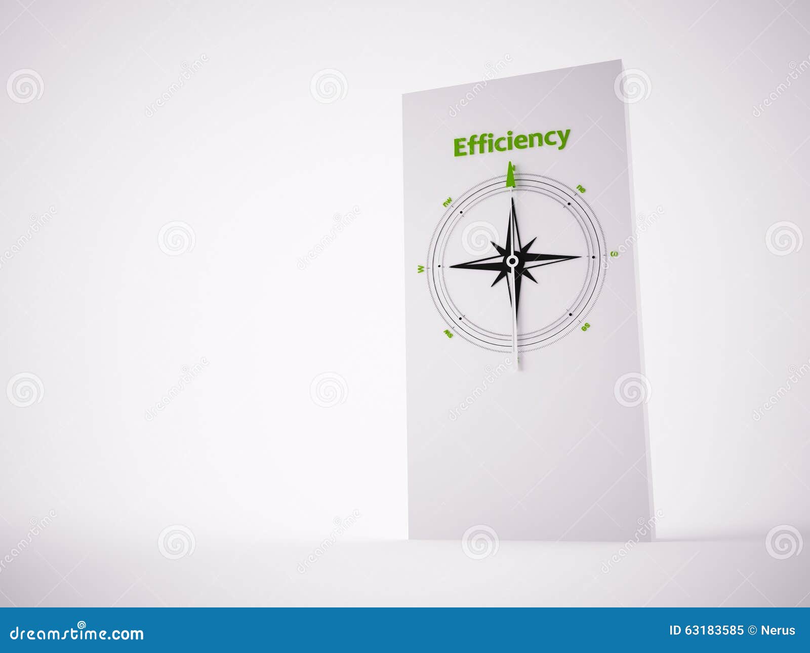 Conceptual 3D Compass stock illustration. Illustration of cartography ...