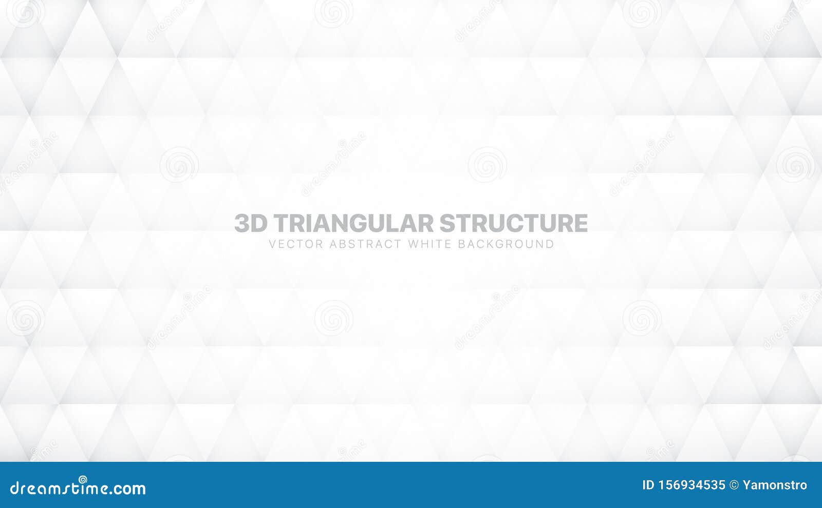 Conceptual 3D Vector Triangles Pattern Technological White Abstract ...