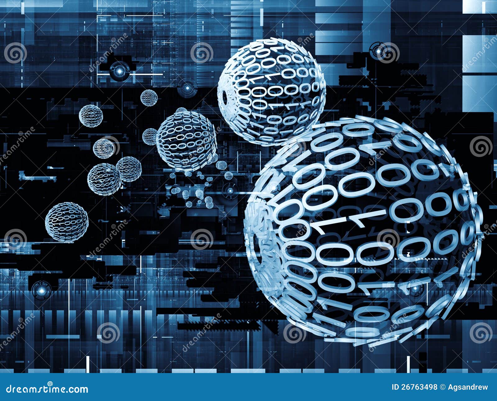 Conceptual Digital Network stock photo. Image of pattern - 26763498