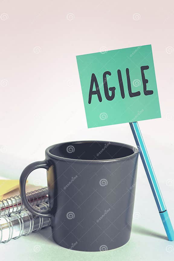 Inspiration Showing Sign Agile. Business Showcase Iterative Approach To ...