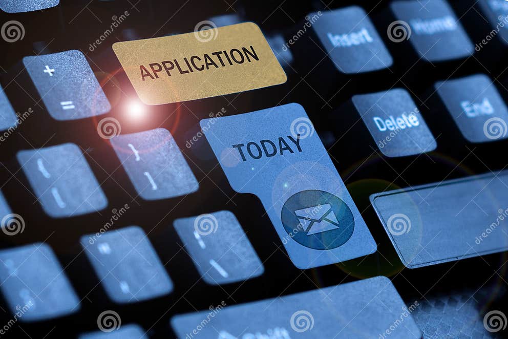 Conceptual Display Application. Conceptual Photo an Order for Something ...