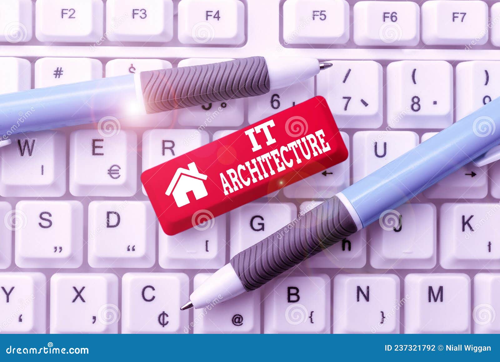 Conceptual Display It Architecture Word Written On Architecture Is Applied To The Process Of