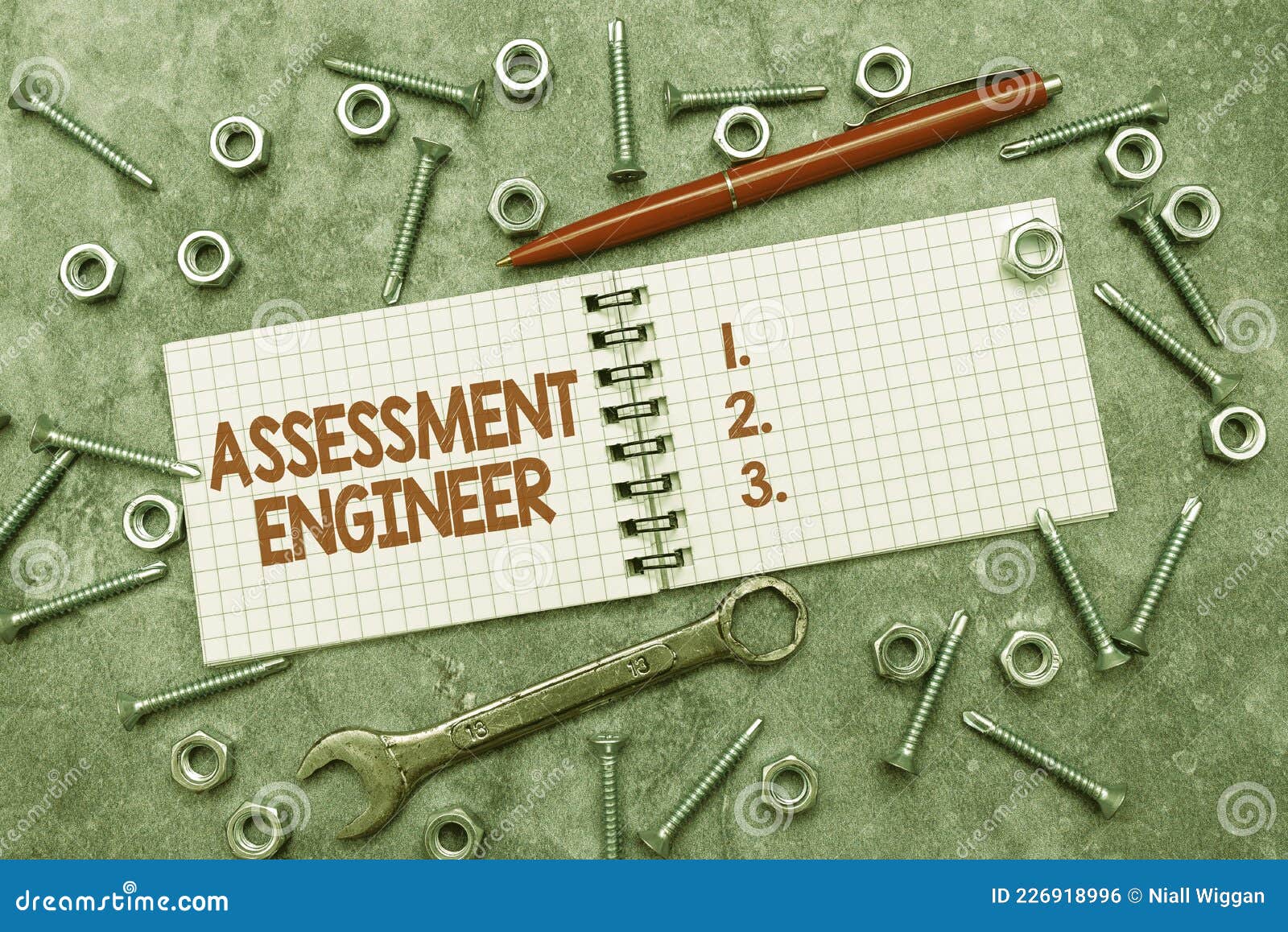 Text Caption Presenting Assessment Engineer. Business Overview Gives ...