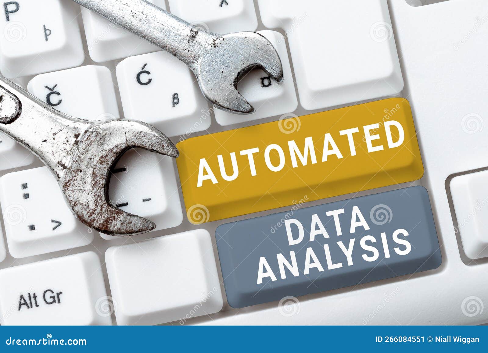 Conceptual Display Automated Data Analysis. Word Written on Artificial Intelligence and Deep ...