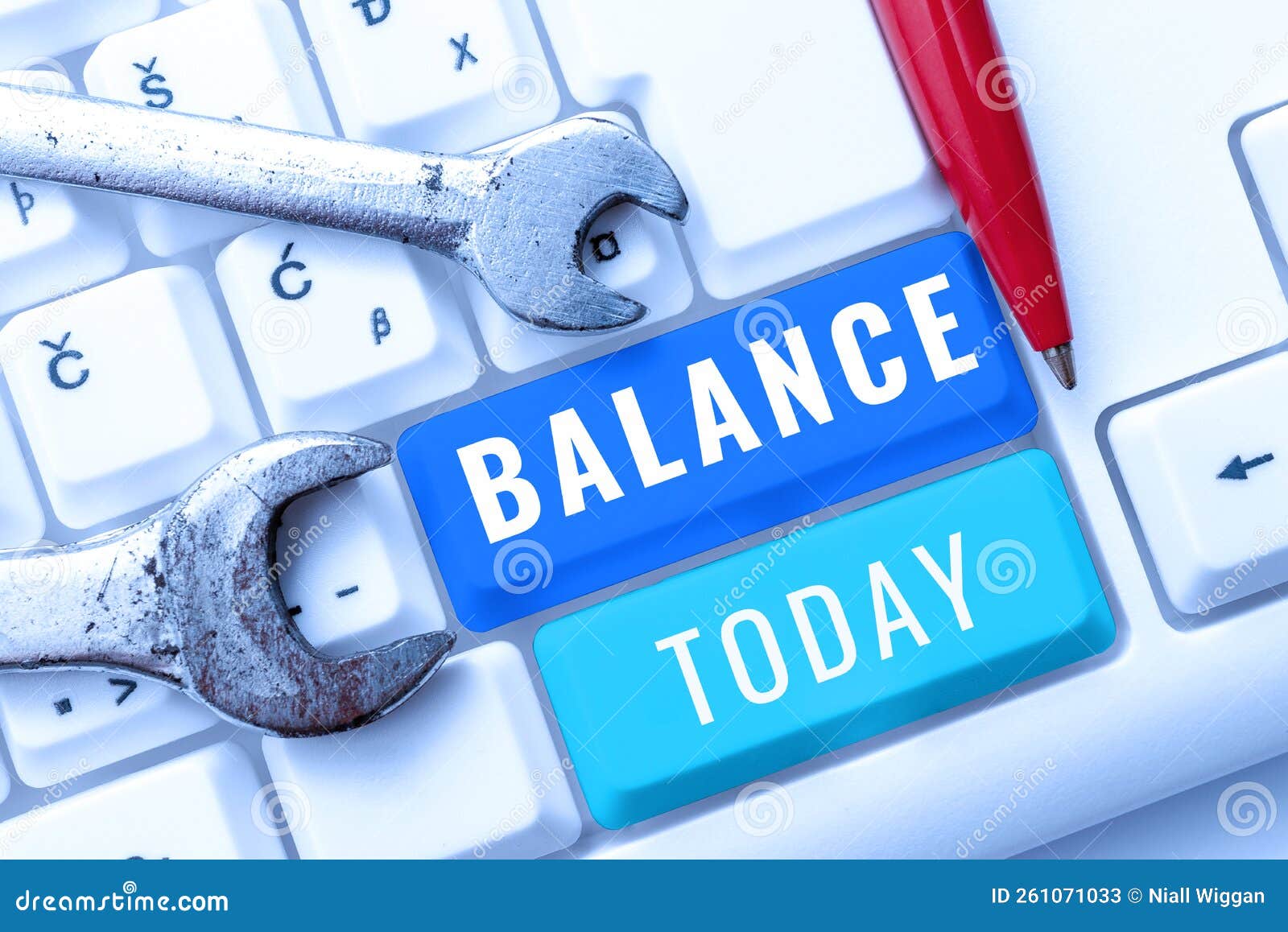 Conceptual Display Balance. Business Concept Condition in Which ...