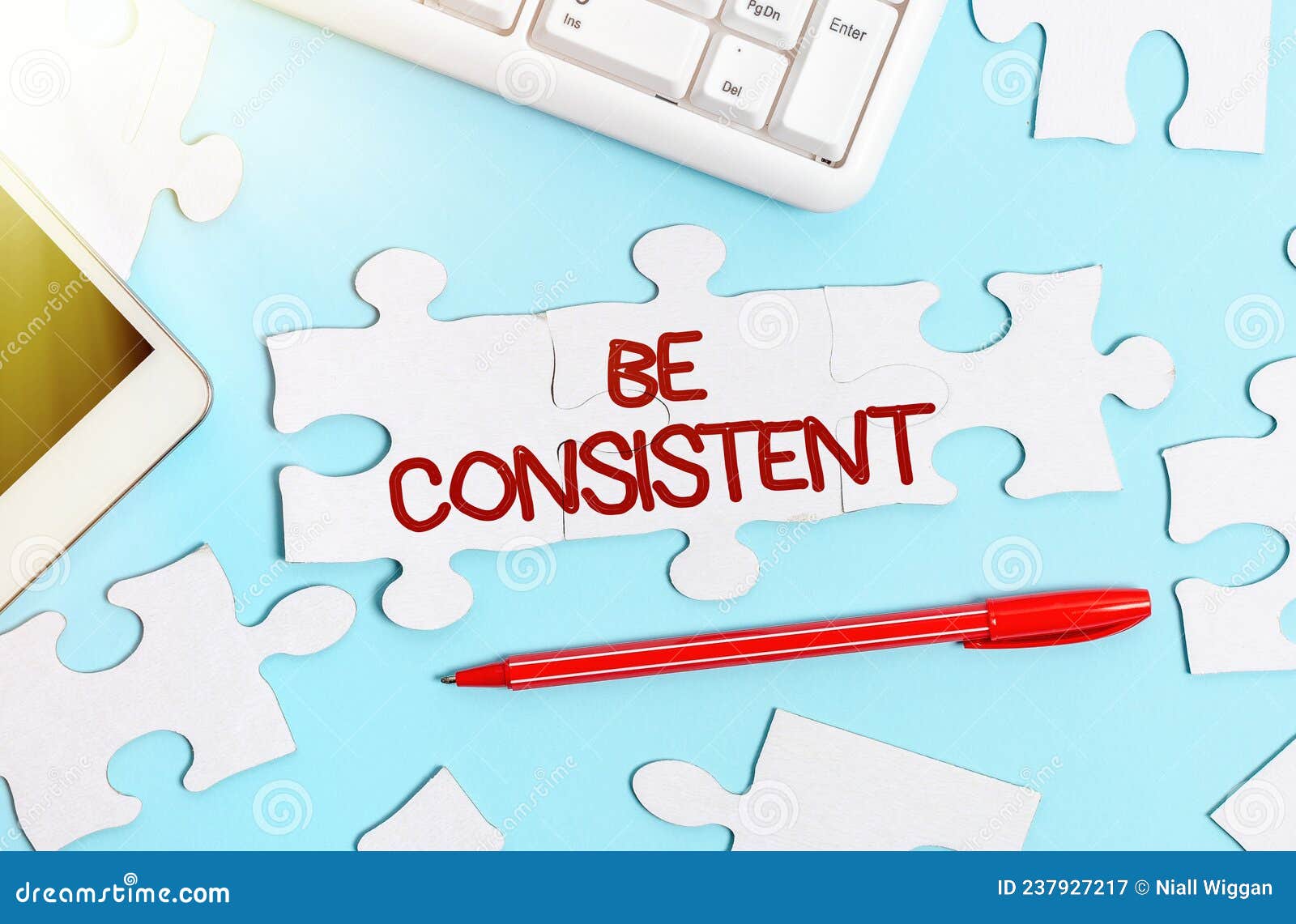 Conceptual Display Be Consistent. Word for Uniform Persistent Firm ...