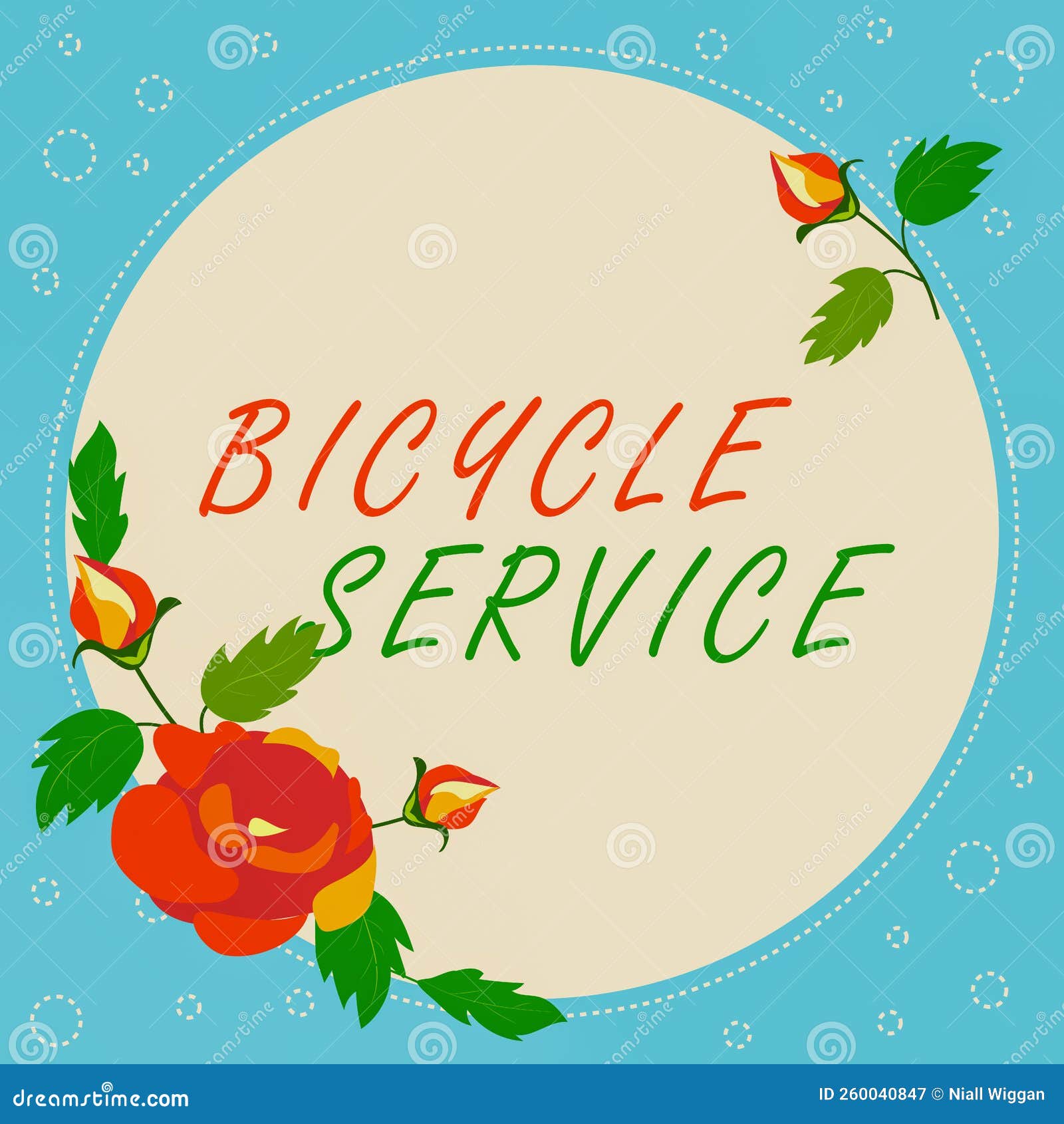 Text Showing Inspiration Bicycle Service. Business Idea Creating a Name ...