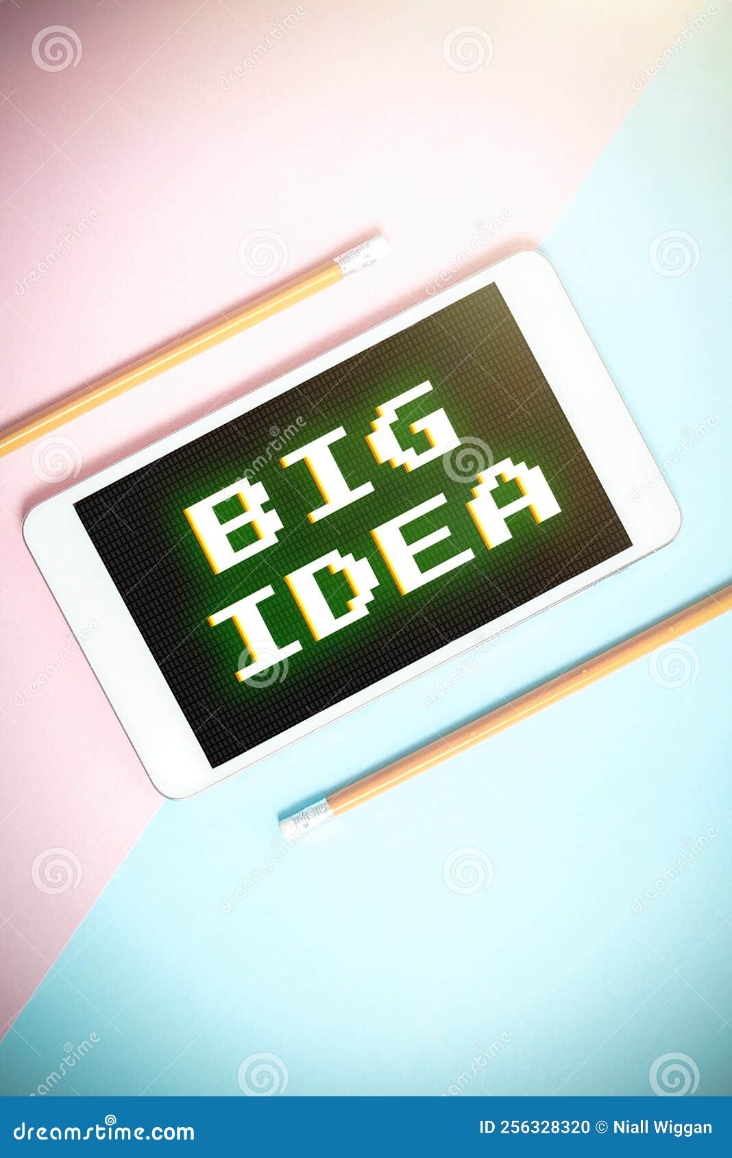 Conceptual Display Big Idea. Internet Concept Having Great Creative ...