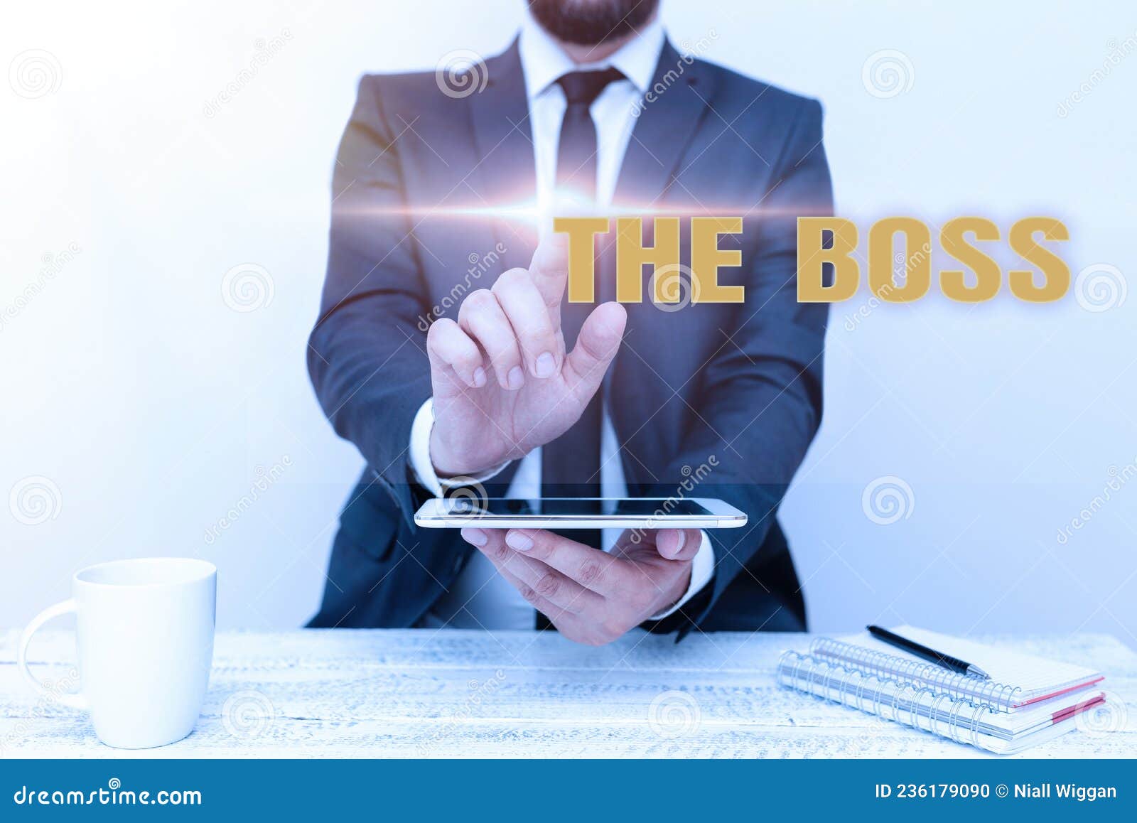 Conceptual Display the Boss. Word for a Person Who Exercises Control or ...