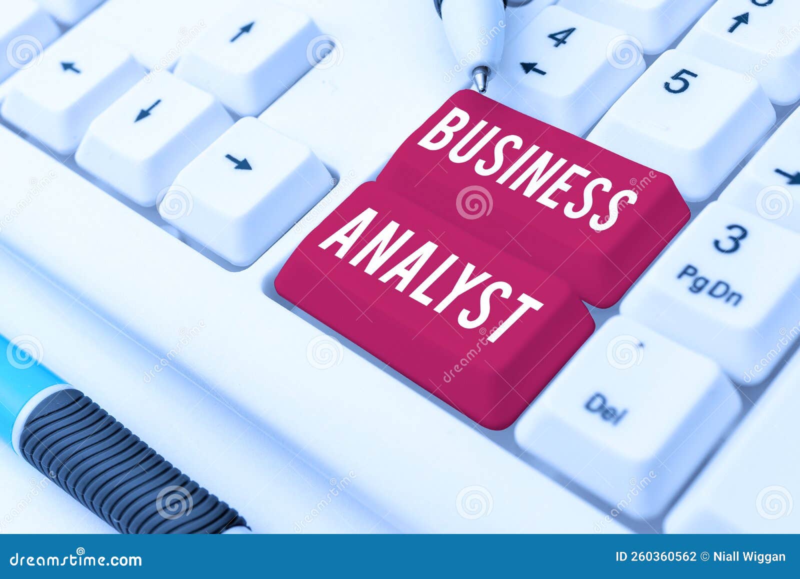 Writing Displaying Text Business Analyst. Word for Gathering of Two or ...