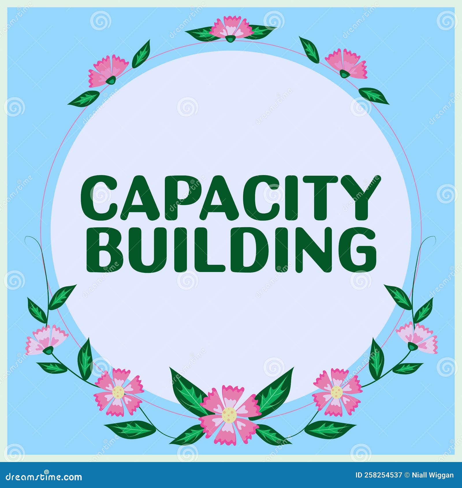 Conceptual Display Capacity Building. Internet Concept Process by Which ...