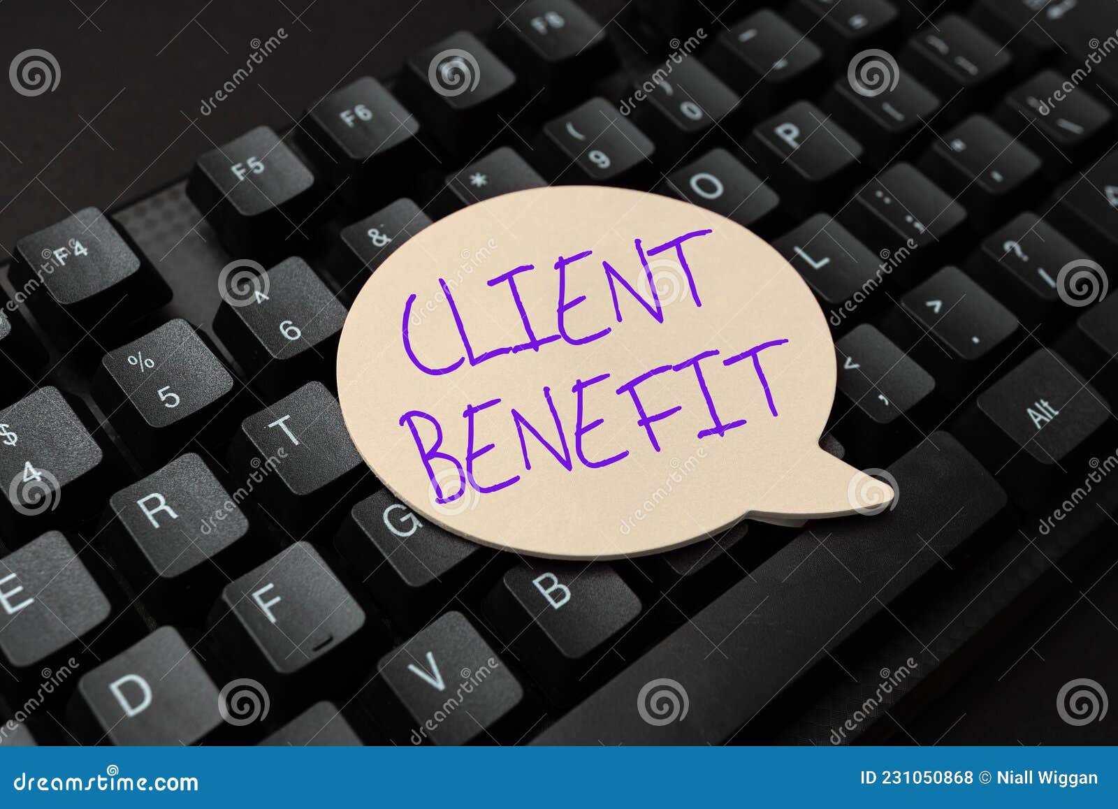 Inspiration Showing Sign Client Benefit. Business Concept the Real or ...