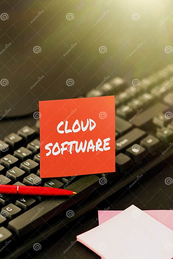 Conceptual Display Cloud Software. Business Overview Programs Used in Storing Accessing Data ...