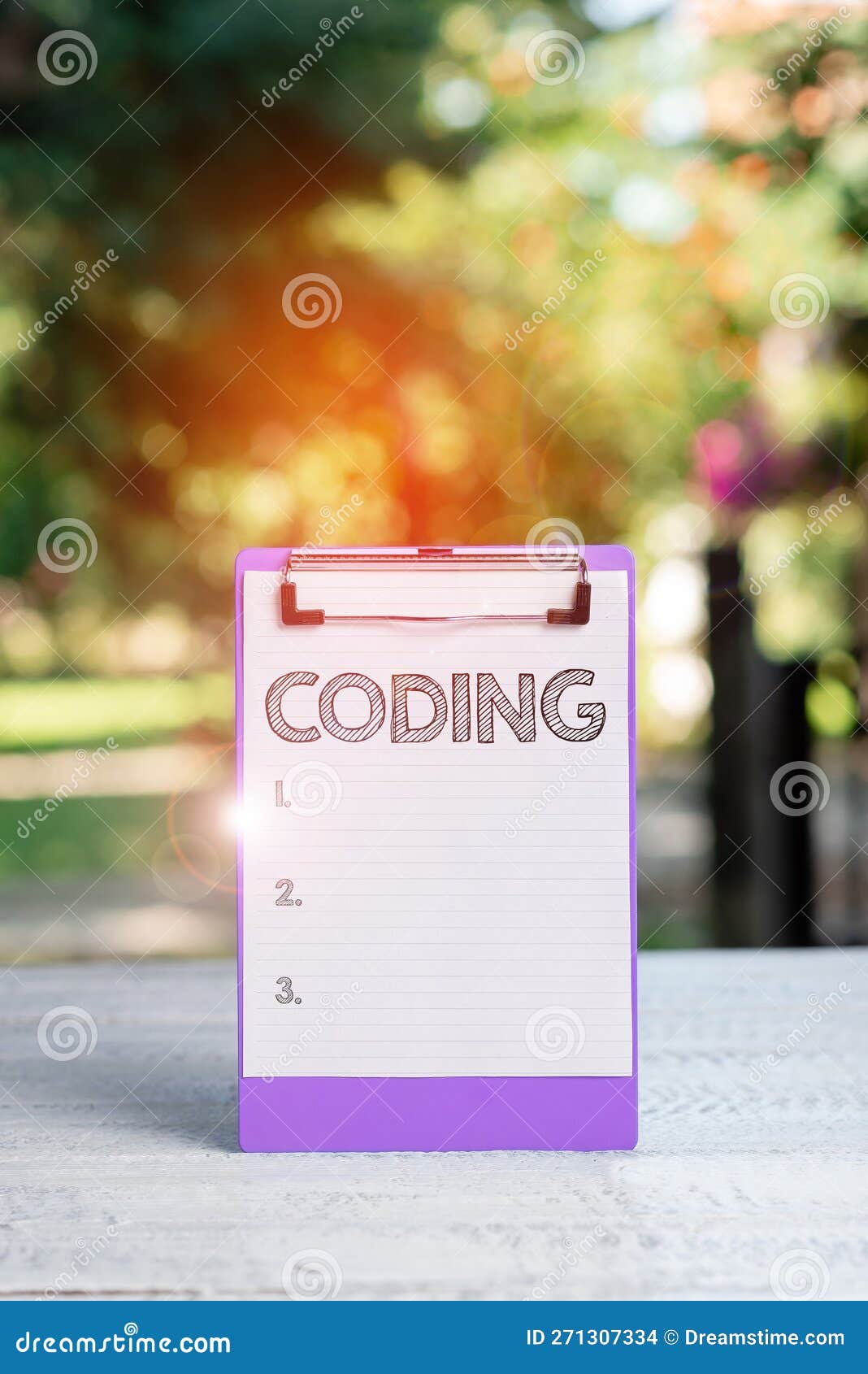 Conceptual Display Coding Concept Meaning Assigning Code To Something
