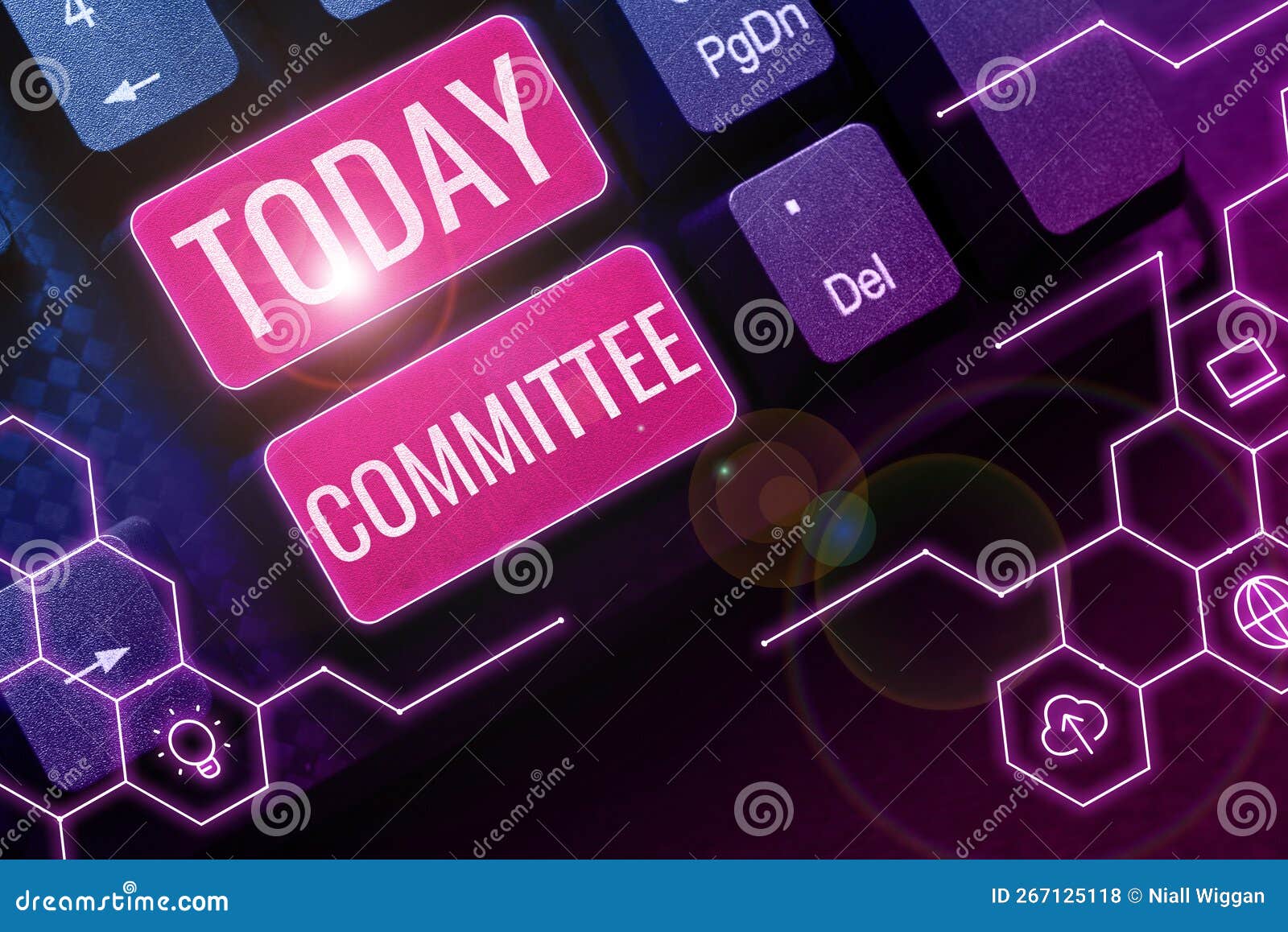 Conceptual Display Committee. Word Written on Group of People Appointed ...