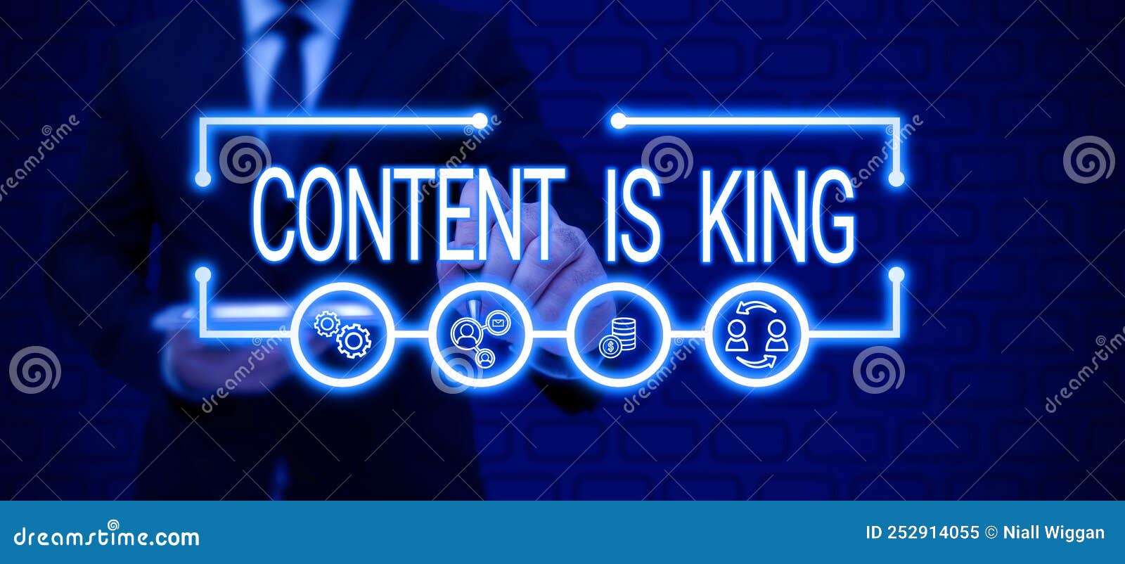 Text Sign Showing Content is King. Internet Concept Content is the ... Text Sign Showing Content is King. Internet Concept Content is the ...
