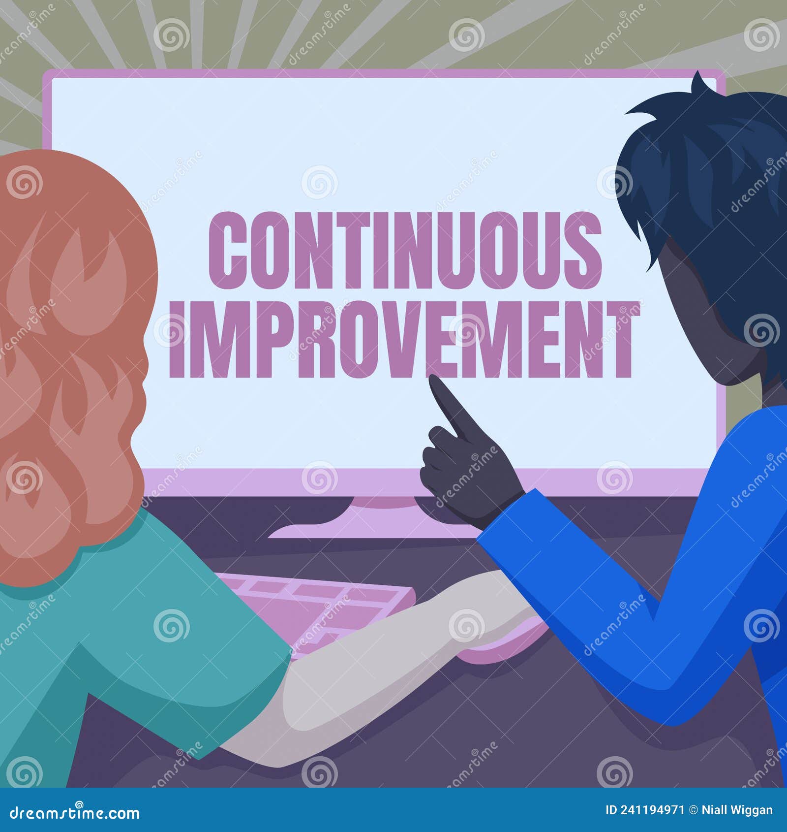 Conceptual Display Continuous Improvement. Word for Ongoing Effort To ... Conceptual Display Continuous Improvement. Word for Ongoing Effort To ...