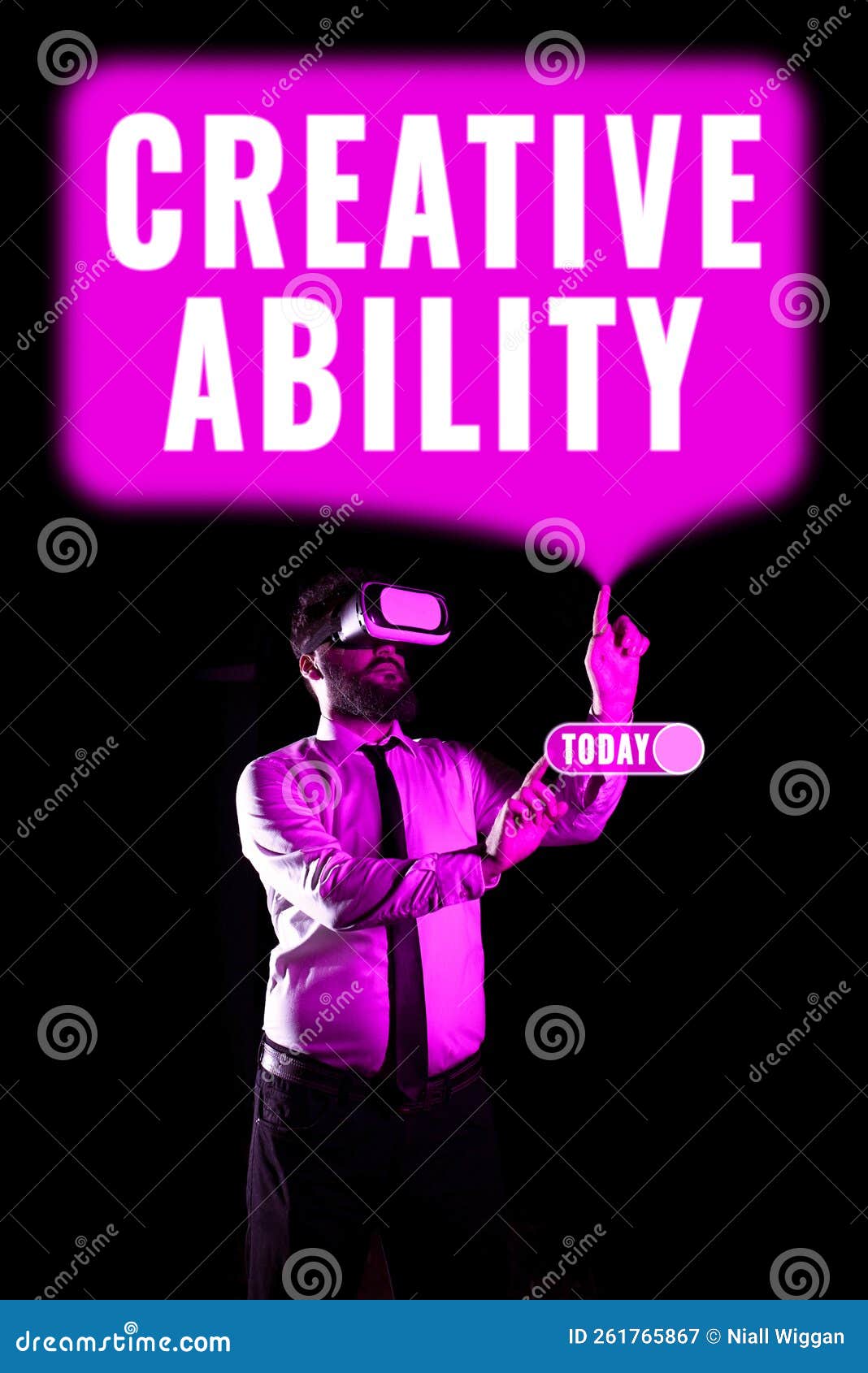 Text Sign Showing Creative Ability. Conceptual Photo Able To Function ...