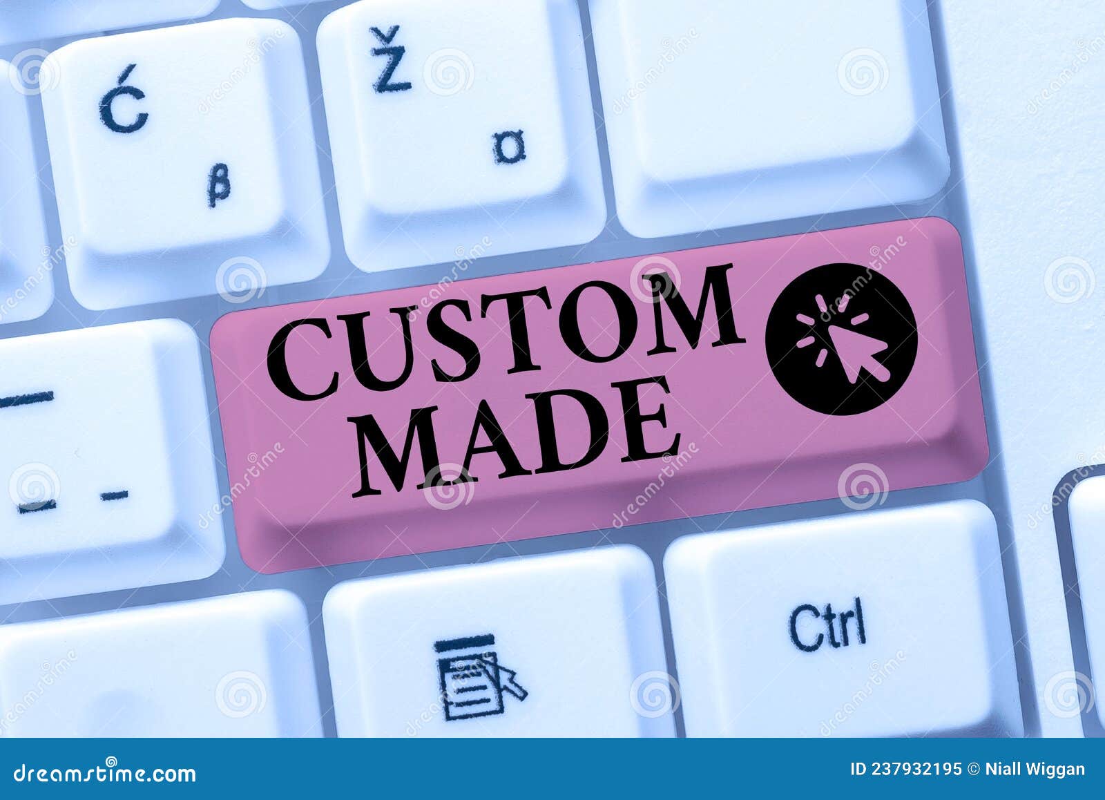 Text Showing Inspiration Custom Made. Concept Meaning Personalized ...