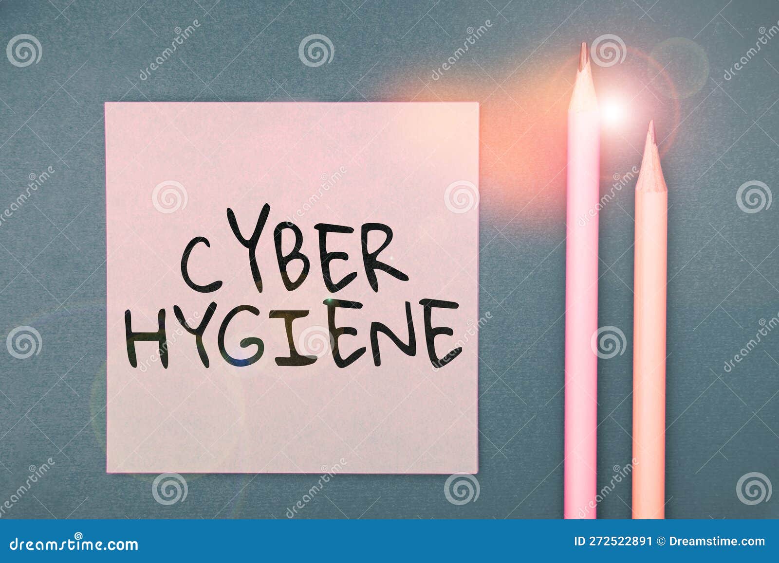 Conceptual Display Cyber Hygiene. Business Concept Steps that Computer ...