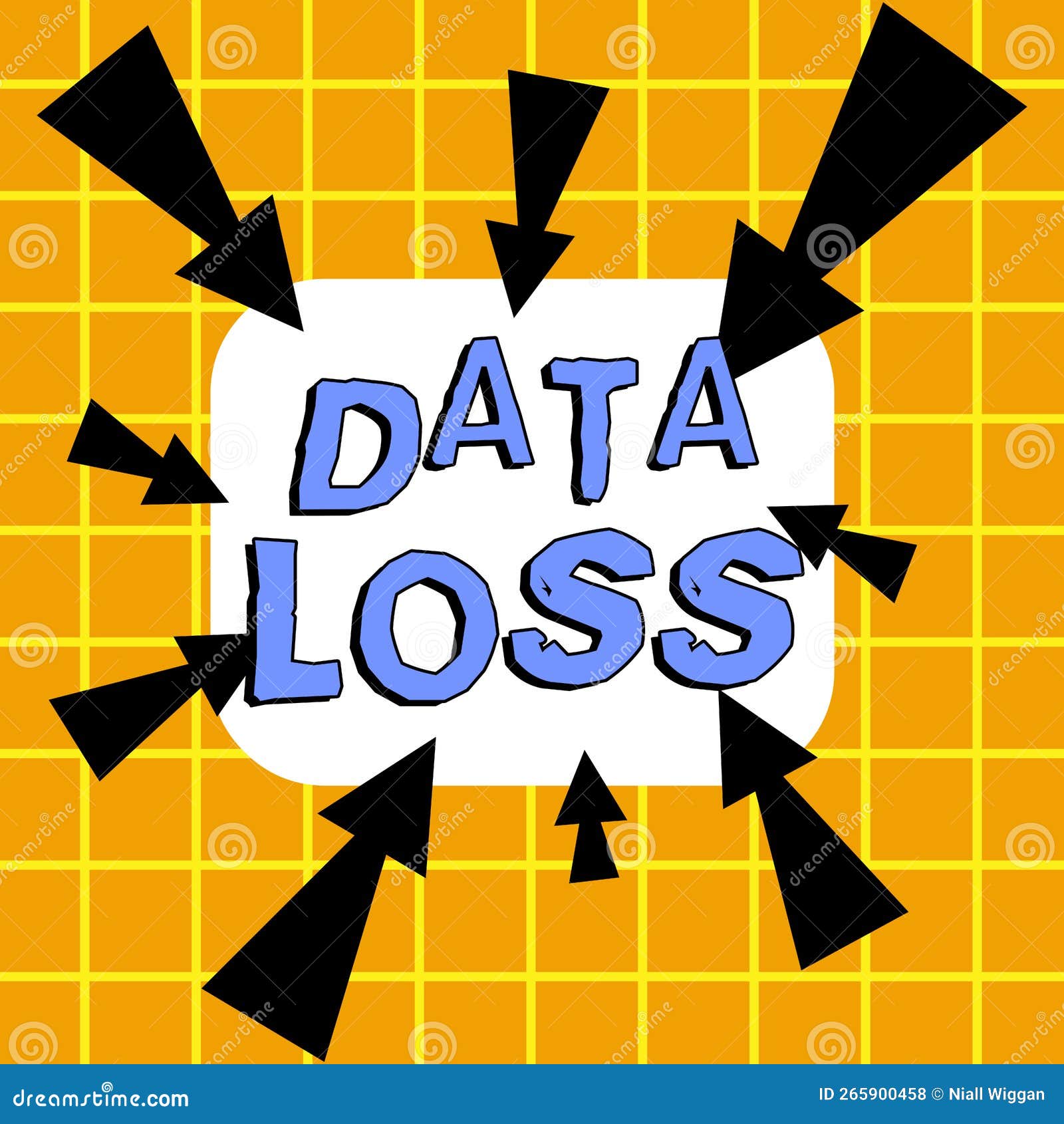 Inspiration Showing Sign Data Loss. Word Written on Process or Event ...