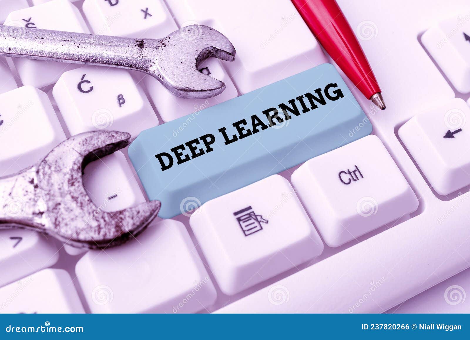 Conceptual Display Deep Learning. Word Written on Hierarchical Abstractions Artificial ...