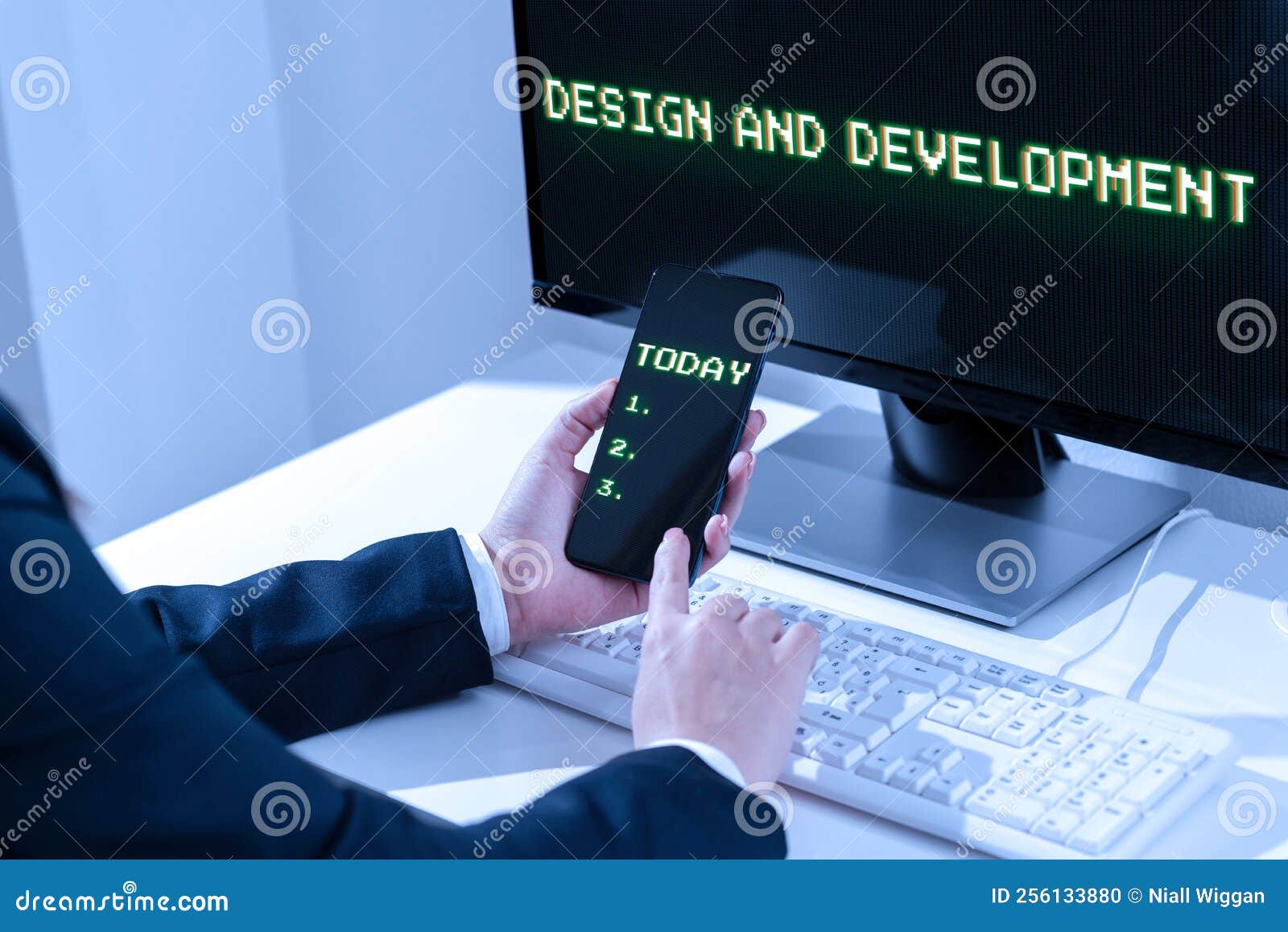 Conceptual Display Design and Development. Business Approach Defining ...