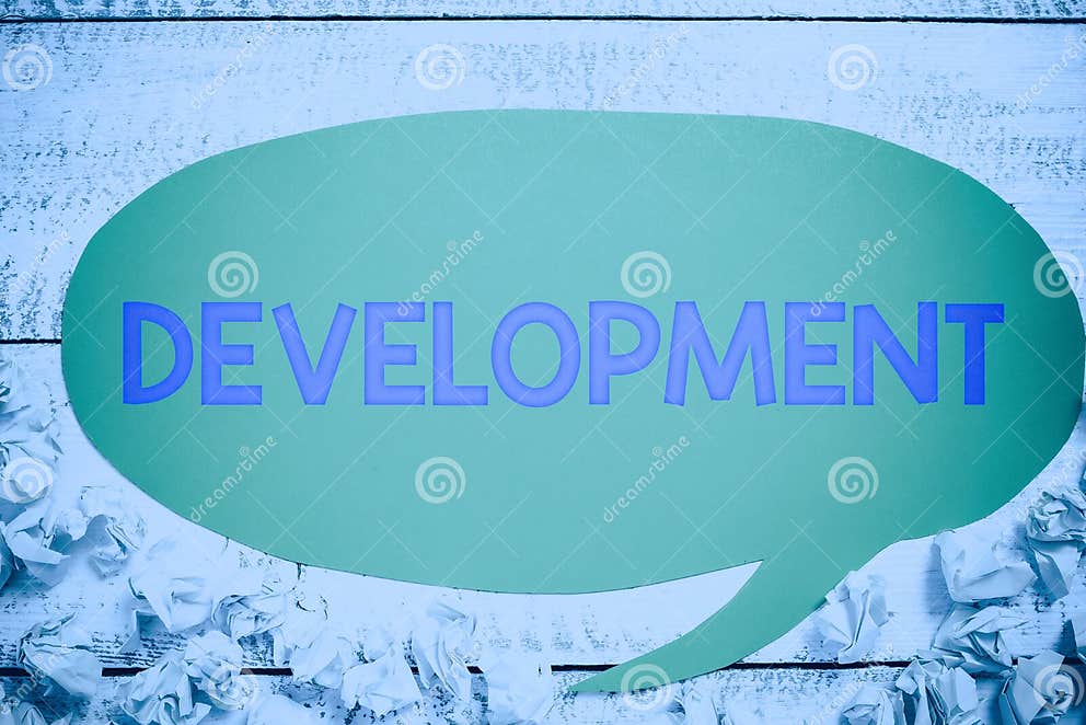 Conceptual Display Development. Business Idea a Cycle in Which Somebody ...