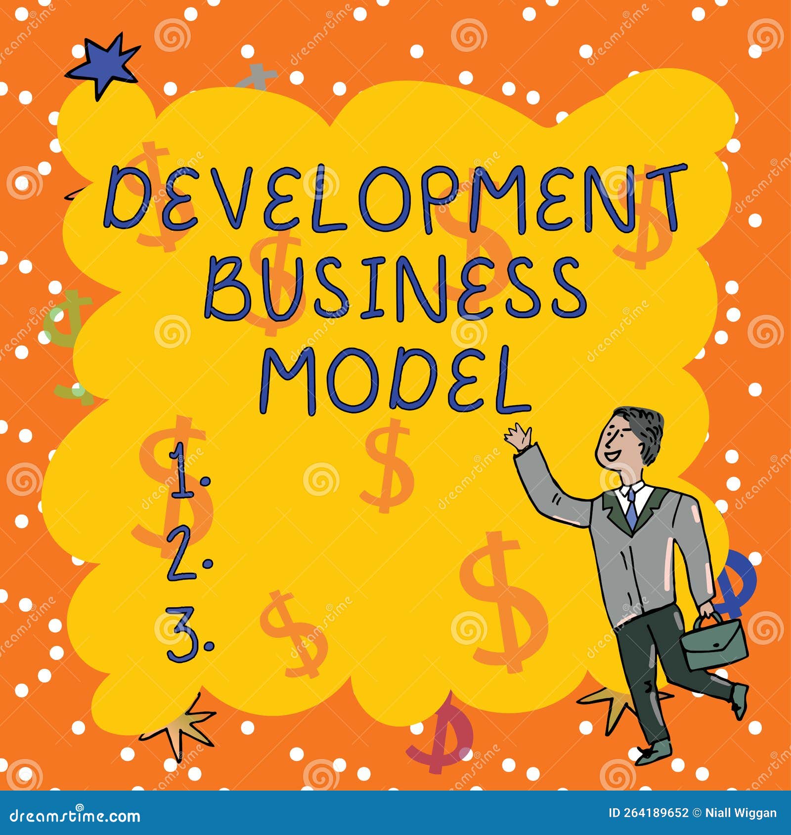 Conceptual Display Development Business Model. Business Approach ...