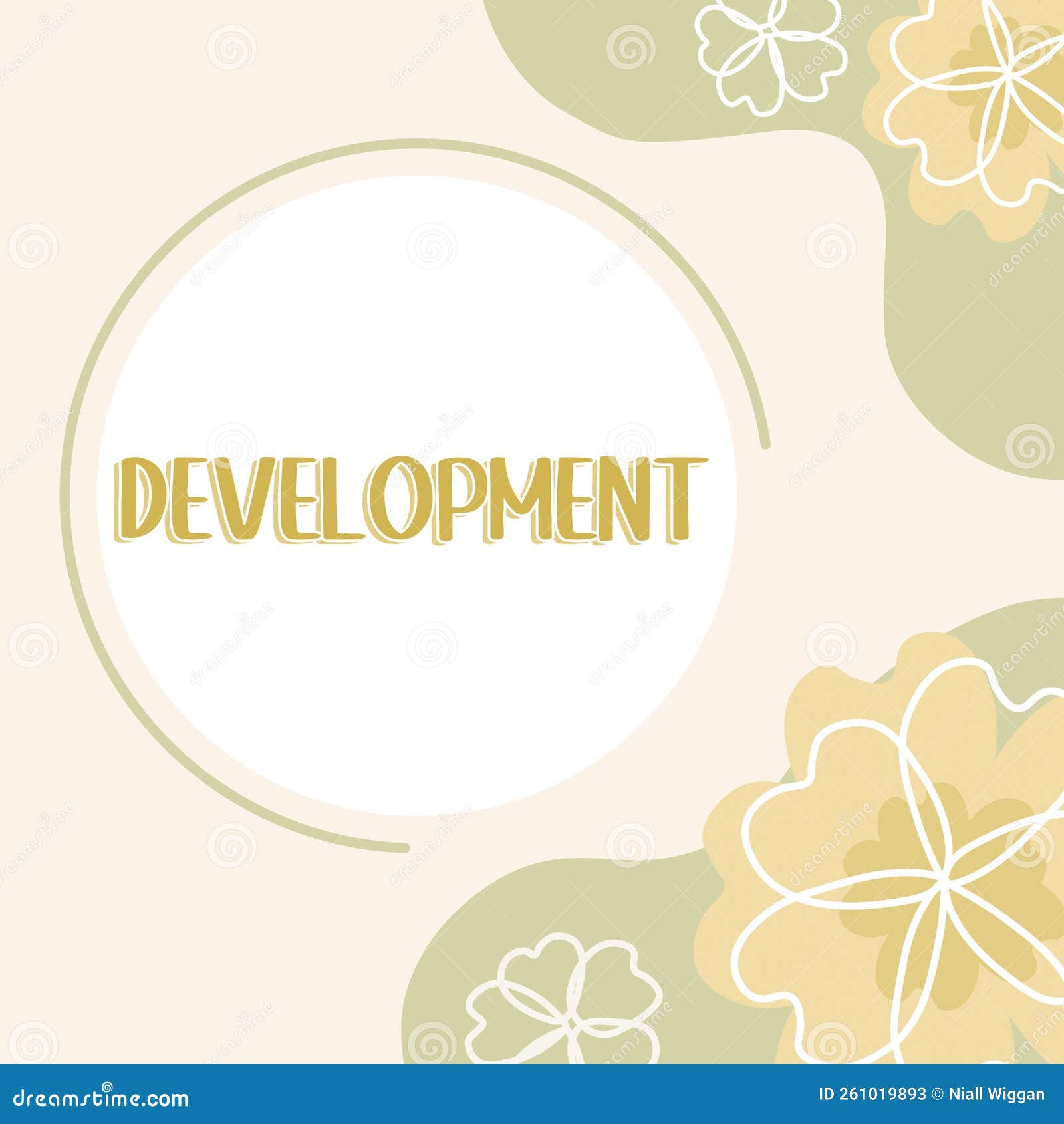 Hand Writing Sign Development. Business Idea a Cycle in Which Somebody ...