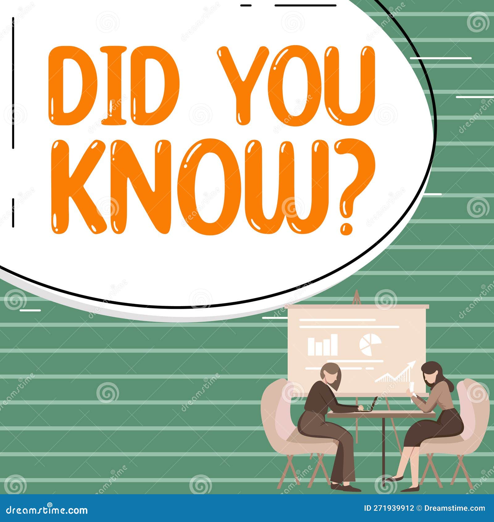 Conceptual Display Did You Know. Business Overview Fun Facts and Figures Information General ...