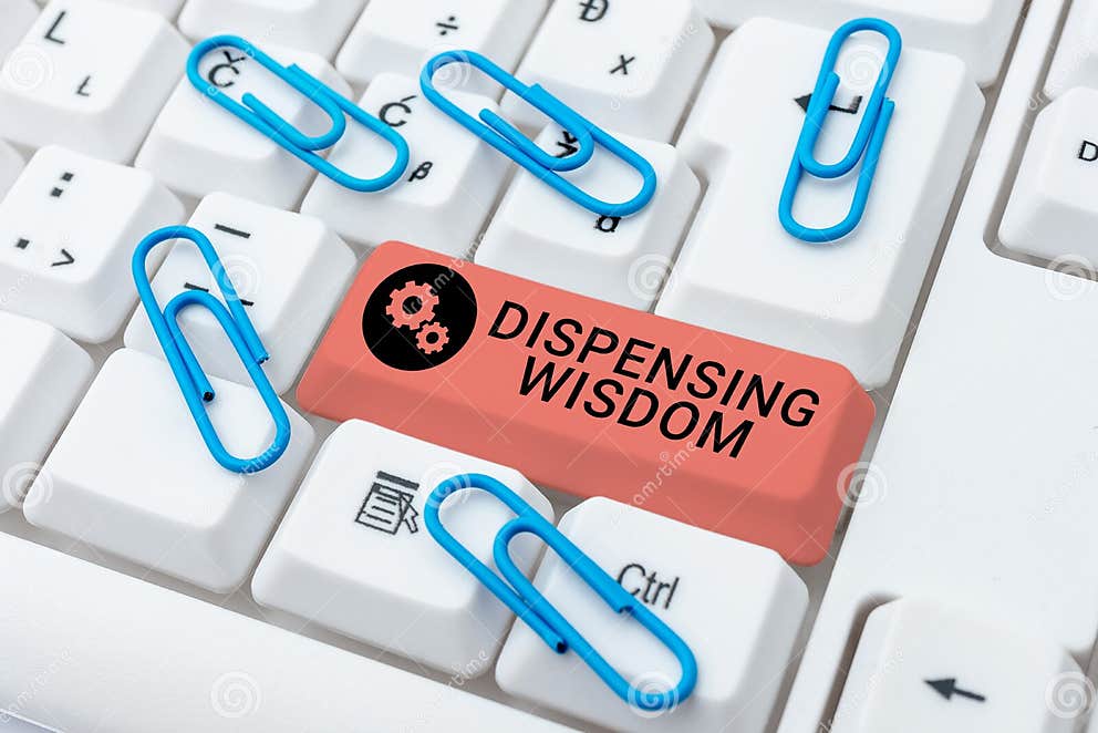 Conceptual Display Dispensing WisdomGiving Intellectual Facts on ... Conceptual Display Dispensing WisdomGiving Intellectual Facts on ...
