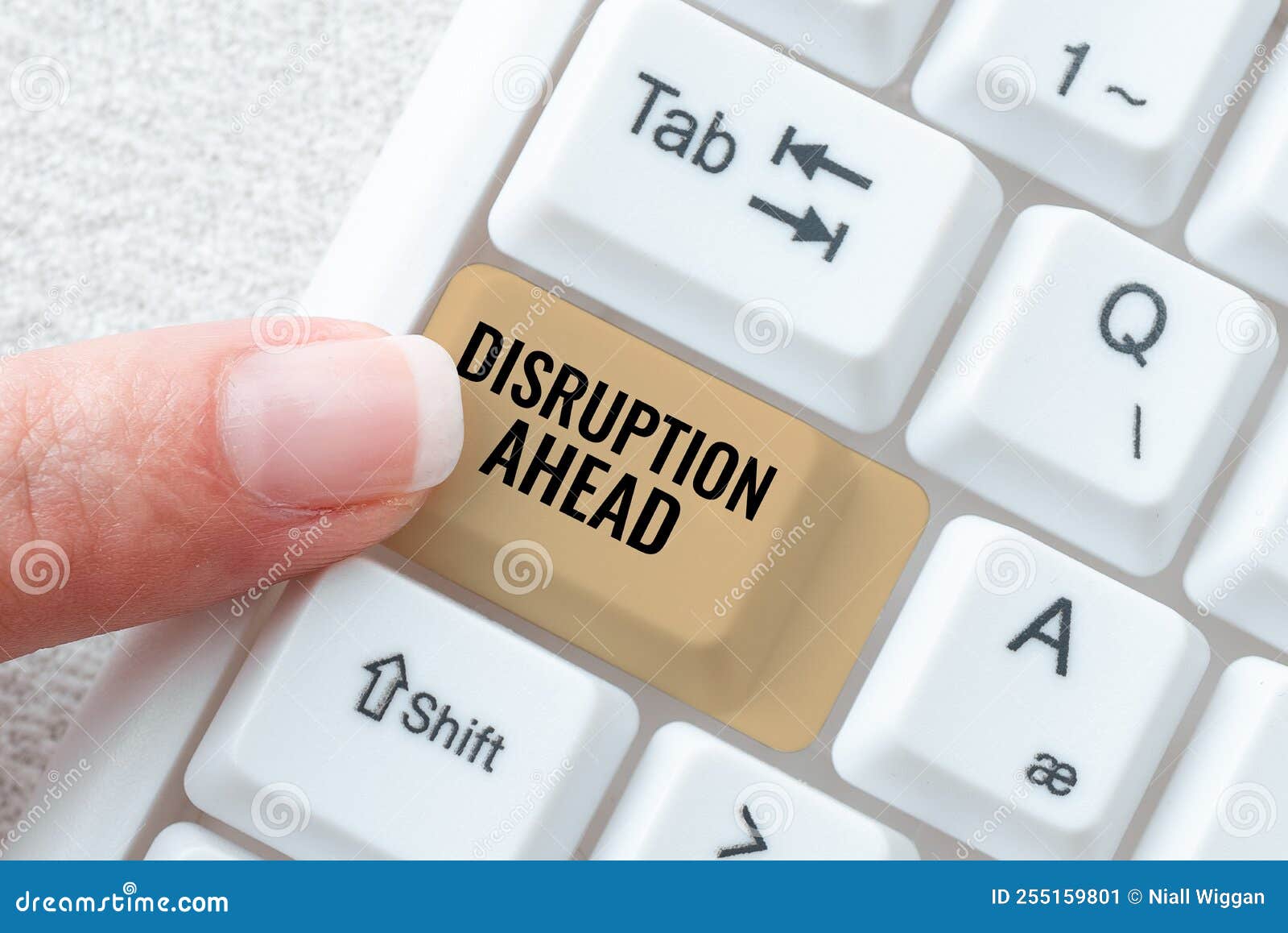 Conceptual Display Disruption AheadTransformation that is Caused by ...