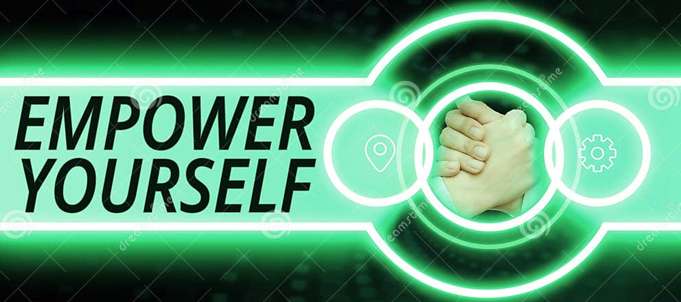 Conceptual Display Empower Yourself. Conceptual Photo Taking Control of ... Conceptual Display Empower Yourself. Conceptual Photo Taking Control of ...