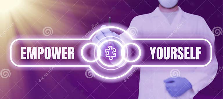 Conceptual Display Empower Yourself. Word for Giving You the Power To ... Conceptual Display Empower Yourself. Word for Giving You the Power To ...