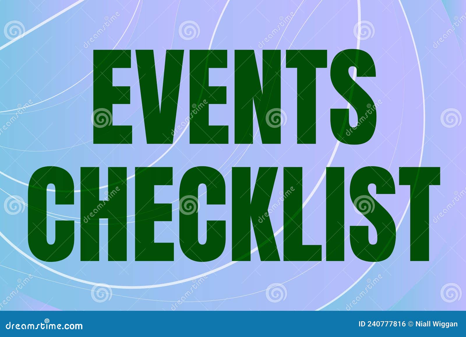 Conceptual Display Events Checklist. Business Overview Invaluable Tool ... Conceptual Display Events Checklist. Business Overview Invaluable Tool ...