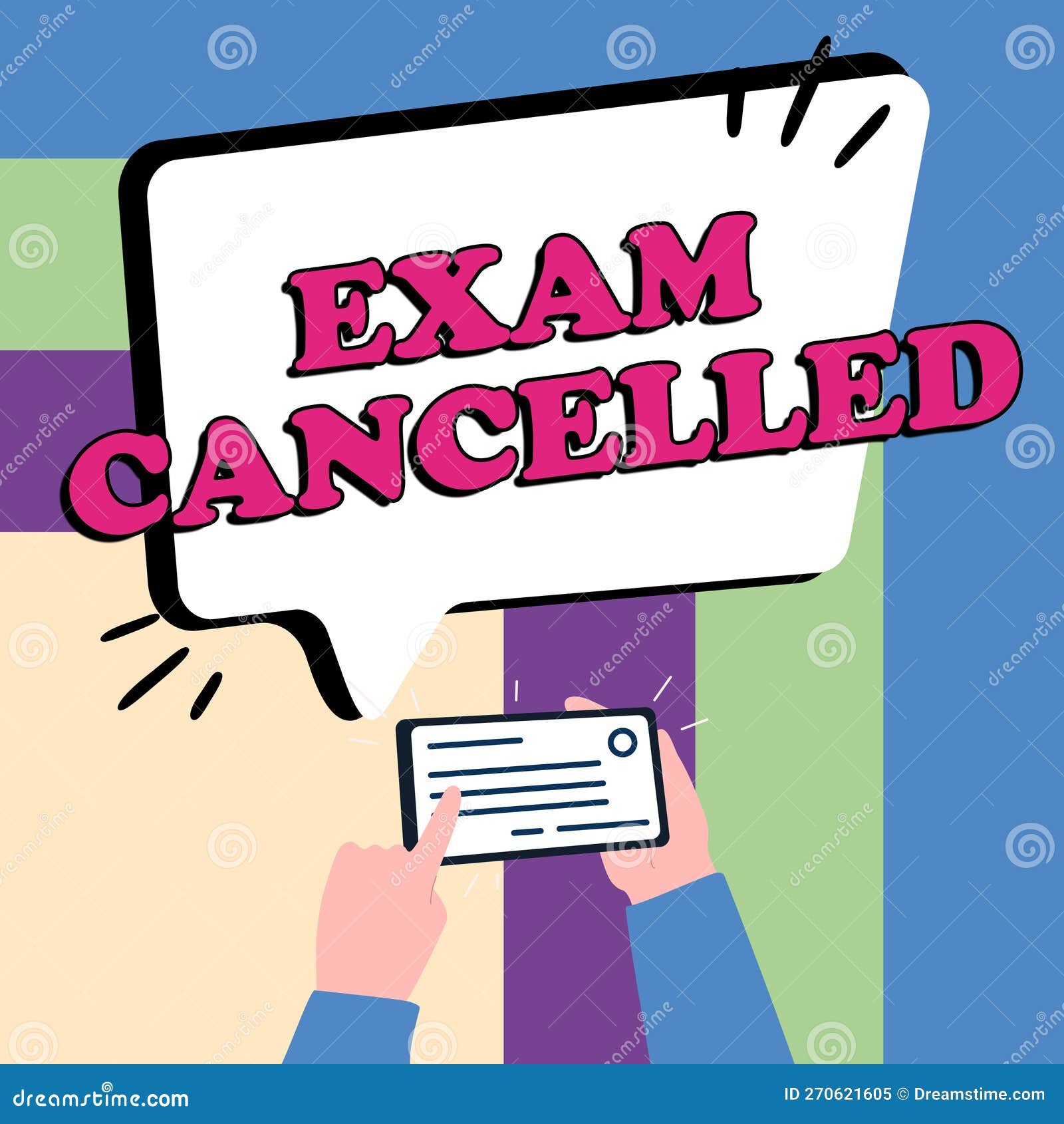 Conceptual Display Exam Cancelled. Business Idea the Precise ... Conceptual Display Exam Cancelled. Business Idea the Precise ...