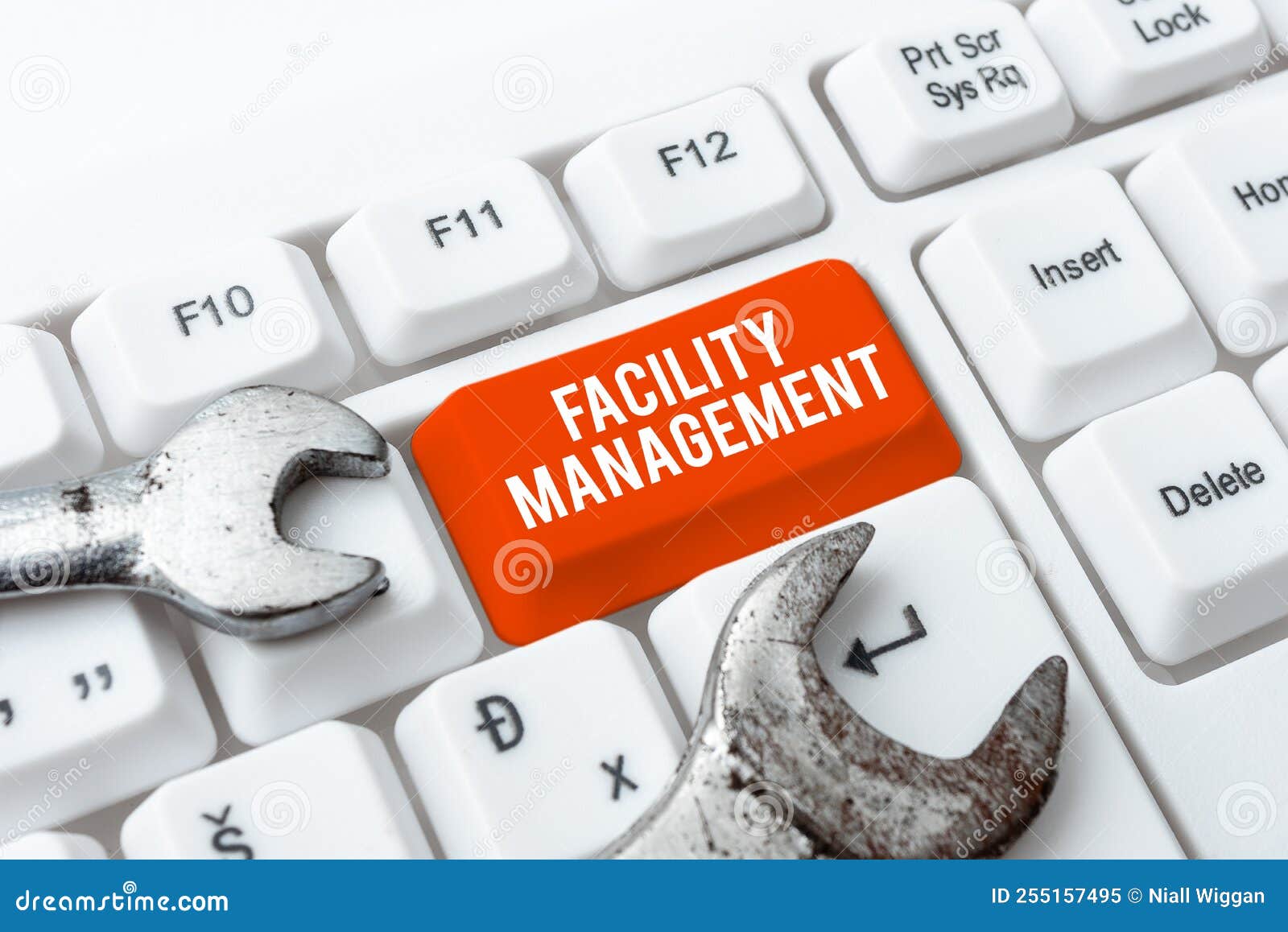 Conceptual Display Facility Management. Internet Concept Multiple ...