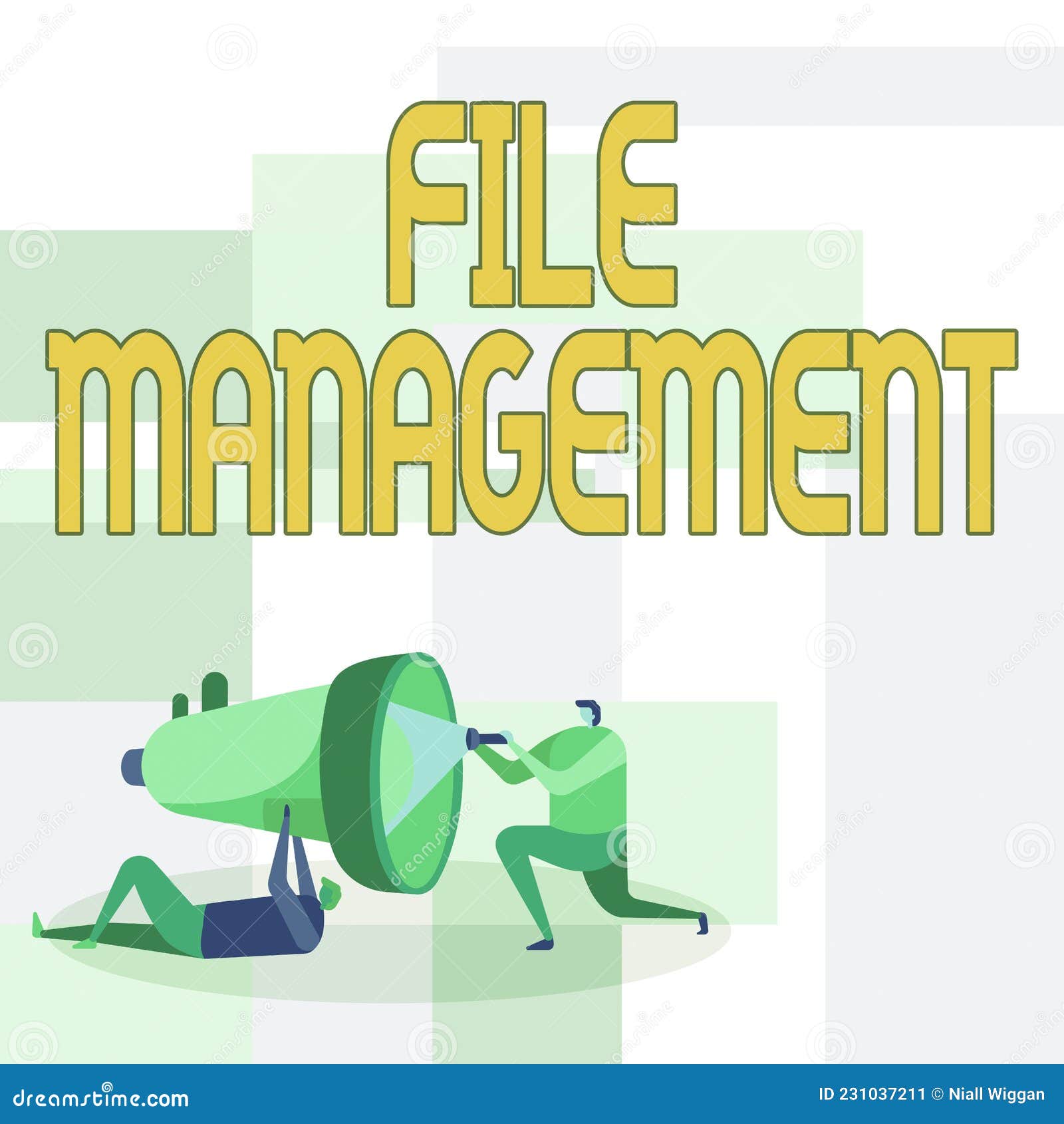 Hand Writing Sign File Management. Business Idea Computer Program that Provides User Interface ...