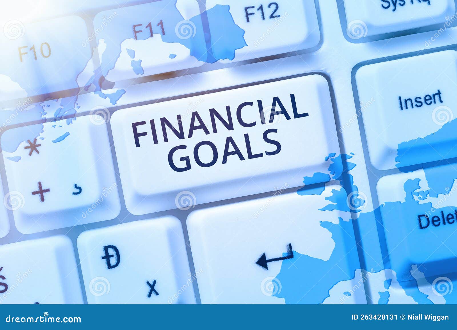 Conceptual Display Financial Goals. Concept Meaning Targets Usually ...