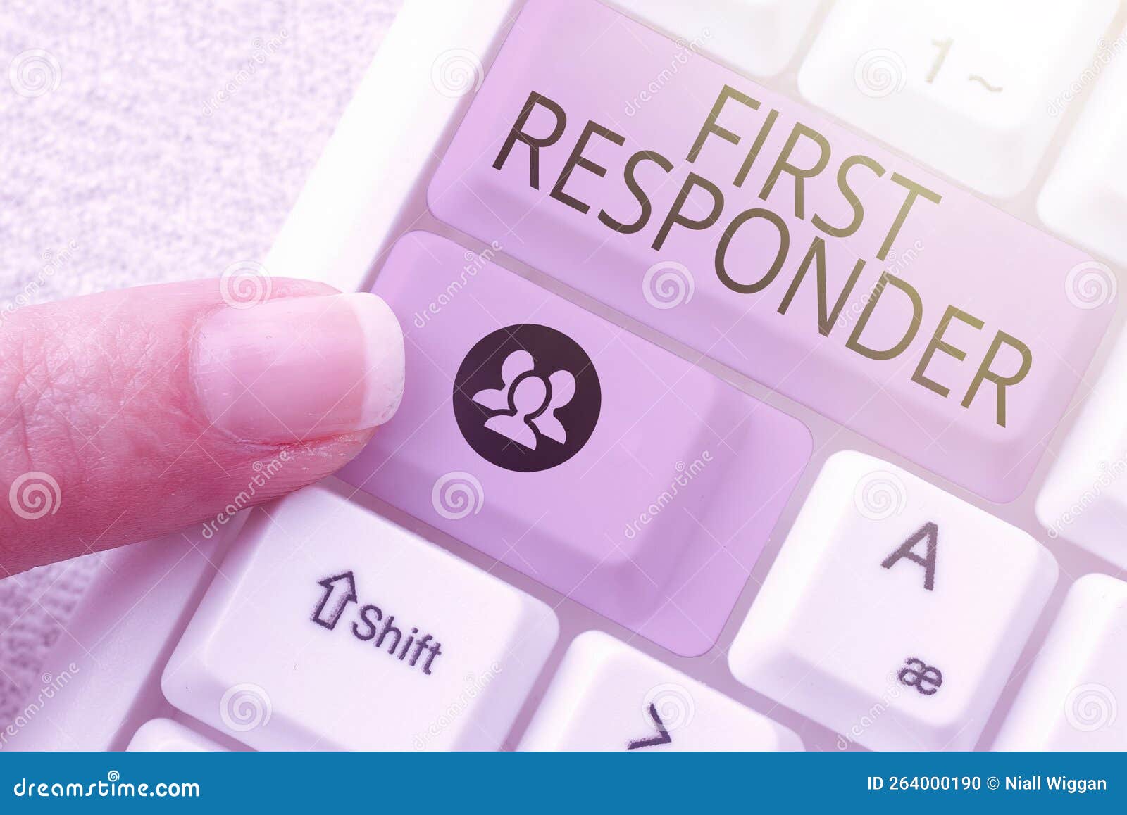 Conceptual Display First Responder. Business Concept a Person Who is ... Conceptual Display First Responder. Business Concept a Person Who is ...